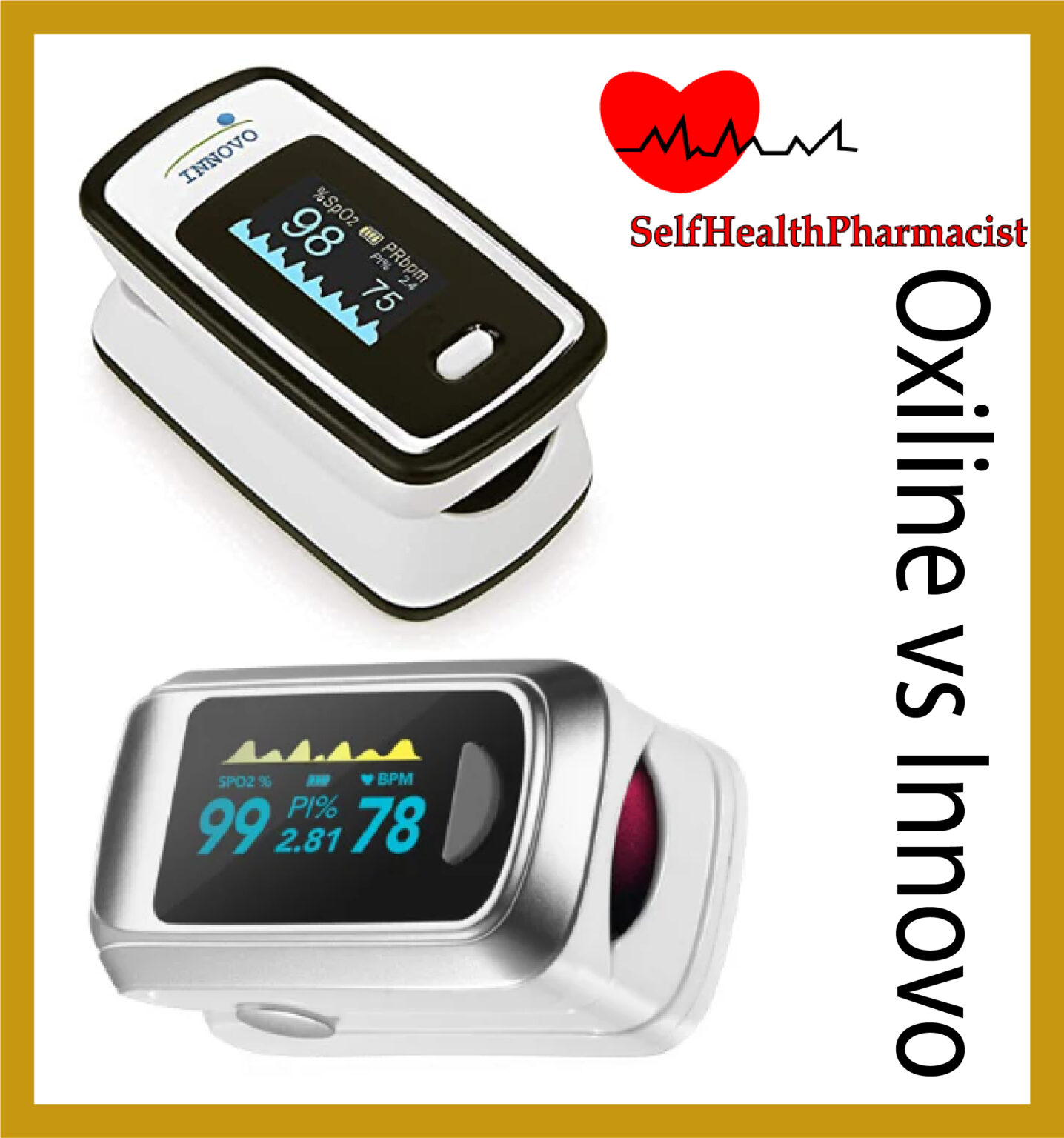 Innovo vs Oxiline Pulse Oximeters: Which is Your Health’s Best ...